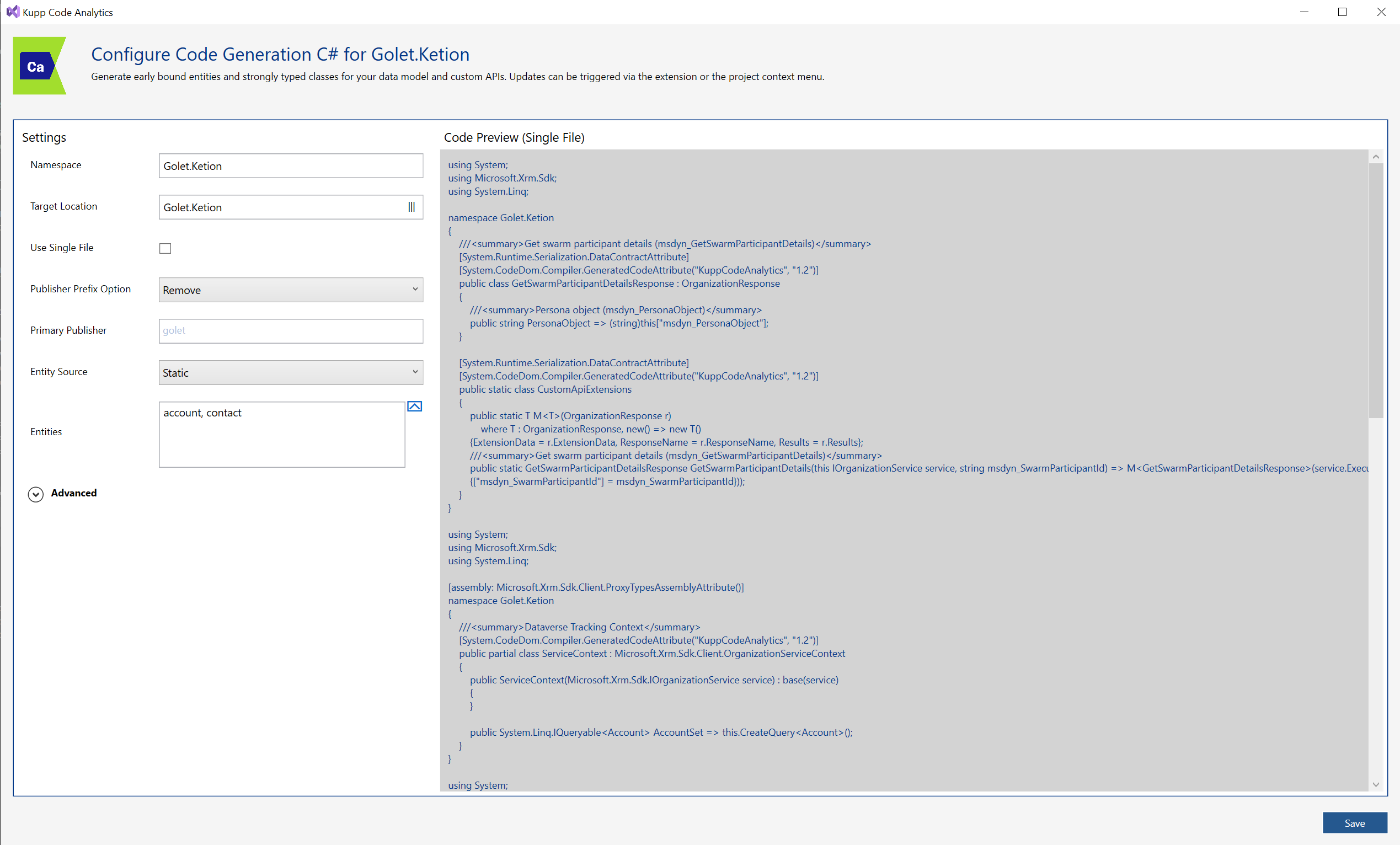 Kupp Code Analytics - Visual Studio Marketplace